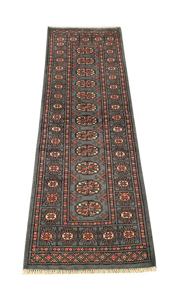 25038-Bokhara Hand-Knotted/Handmade Pakistani Rug/Carpet Tribal/Nomadi ...